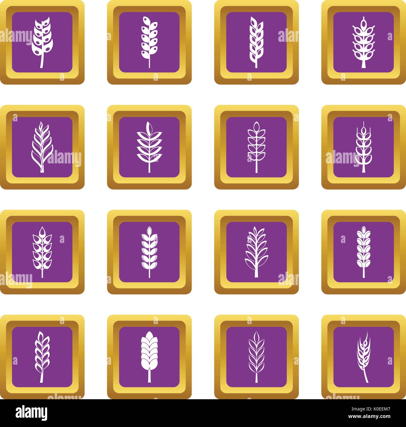 Purple maize Stock Vector Images - Alamy