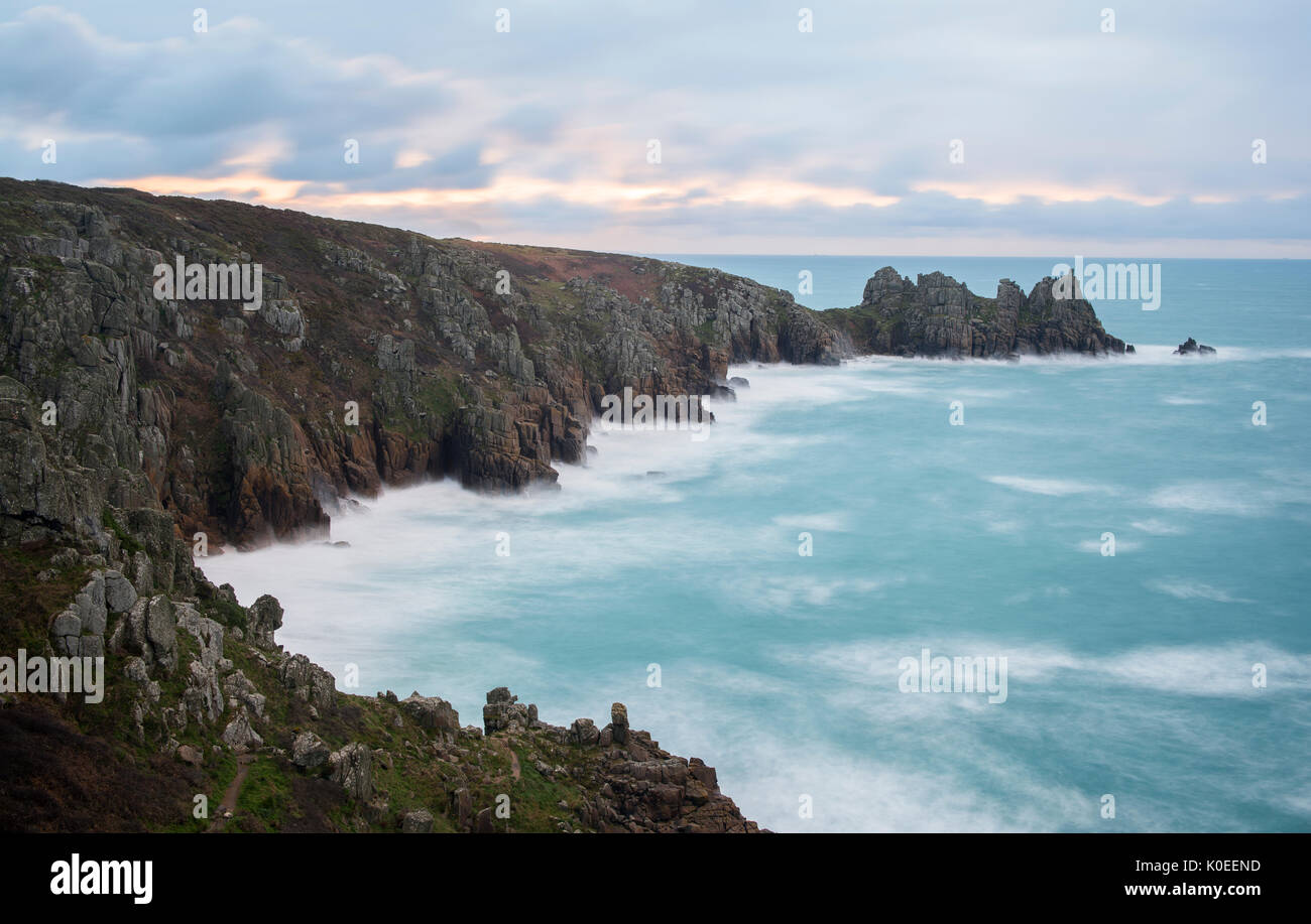 Logan rock hi-res stock photography and images - Alamy