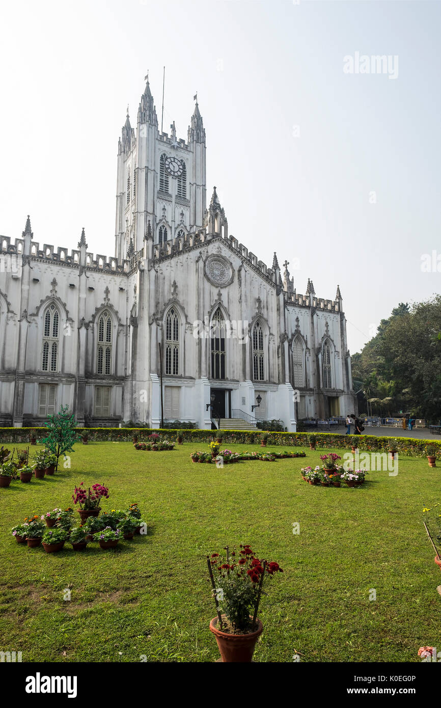 Indian cathedral calcutta india hi-res stock photography and images - Alamy