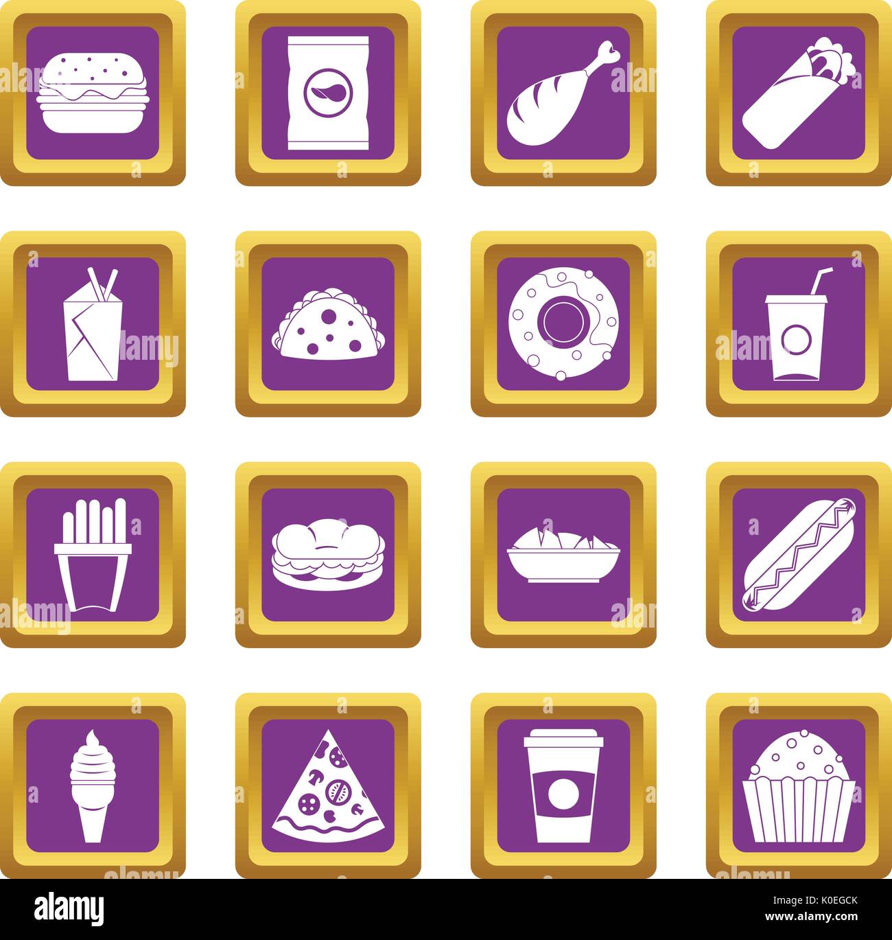 Purple soda Stock Vector Images - Alamy