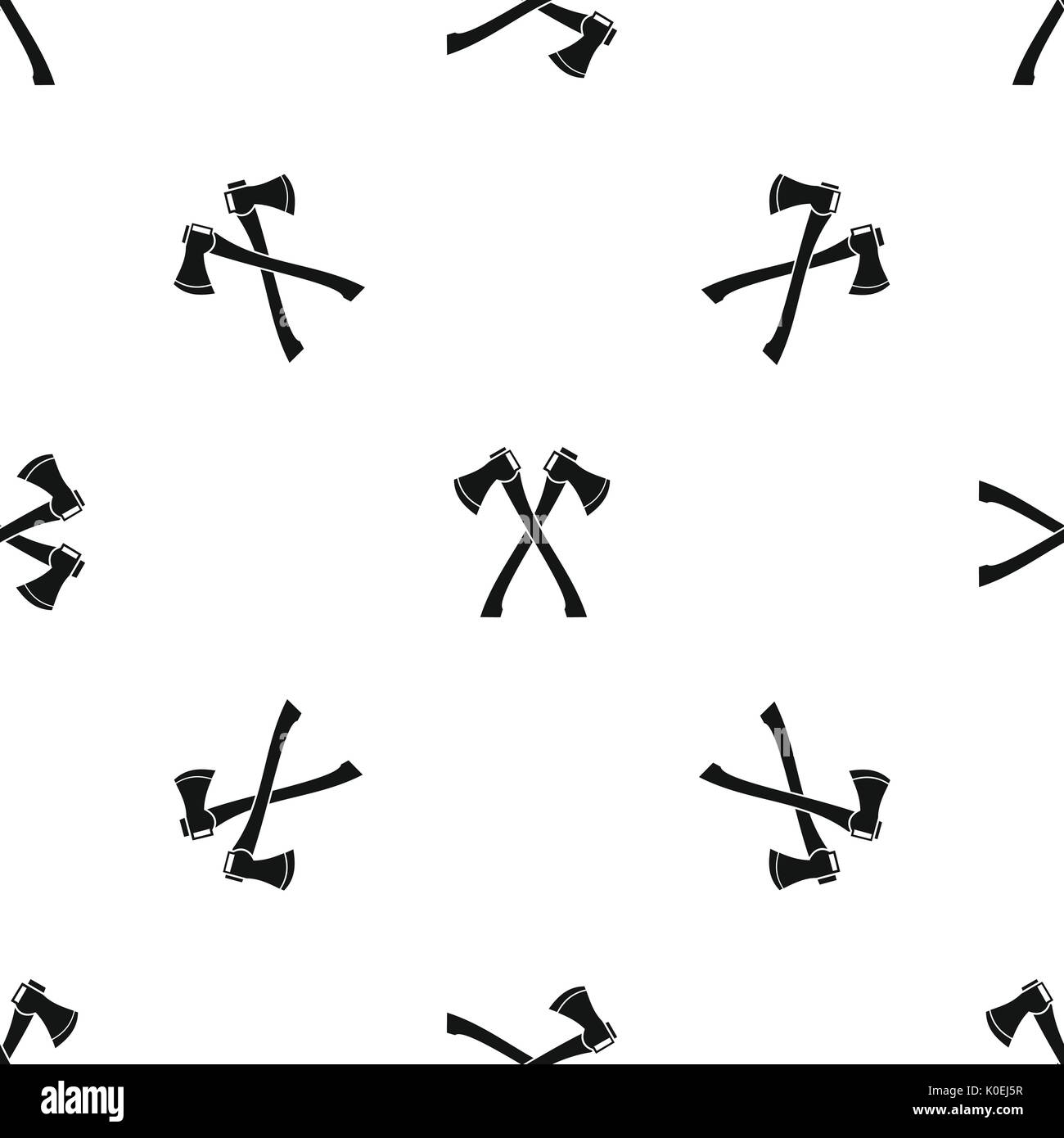 Two crossed axes Black and White Stock Photos & Images - Alamy