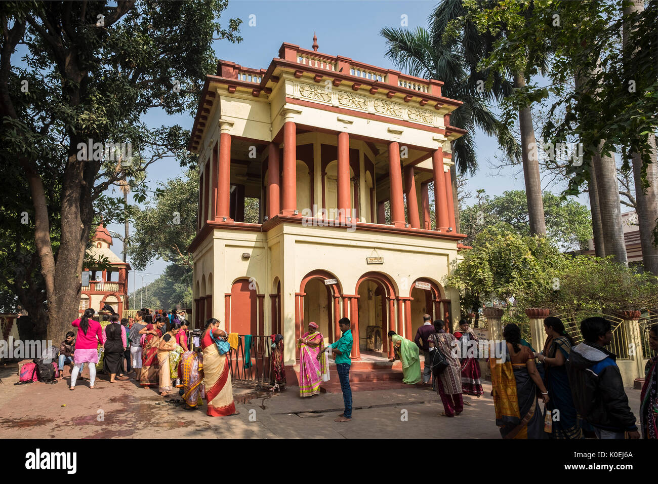 Kolkata kalighat temple hi-res stock photography and images - Alamy