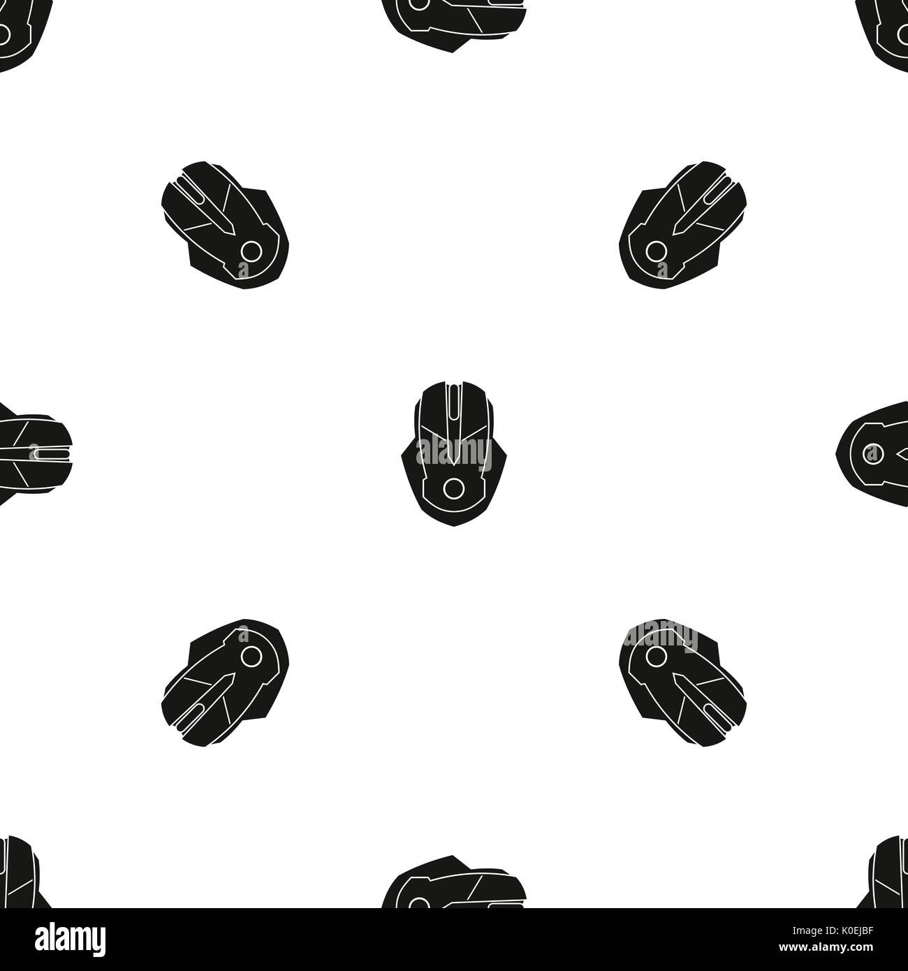Computer mouse pattern seamless black Stock Vector Image & Art - Alamy