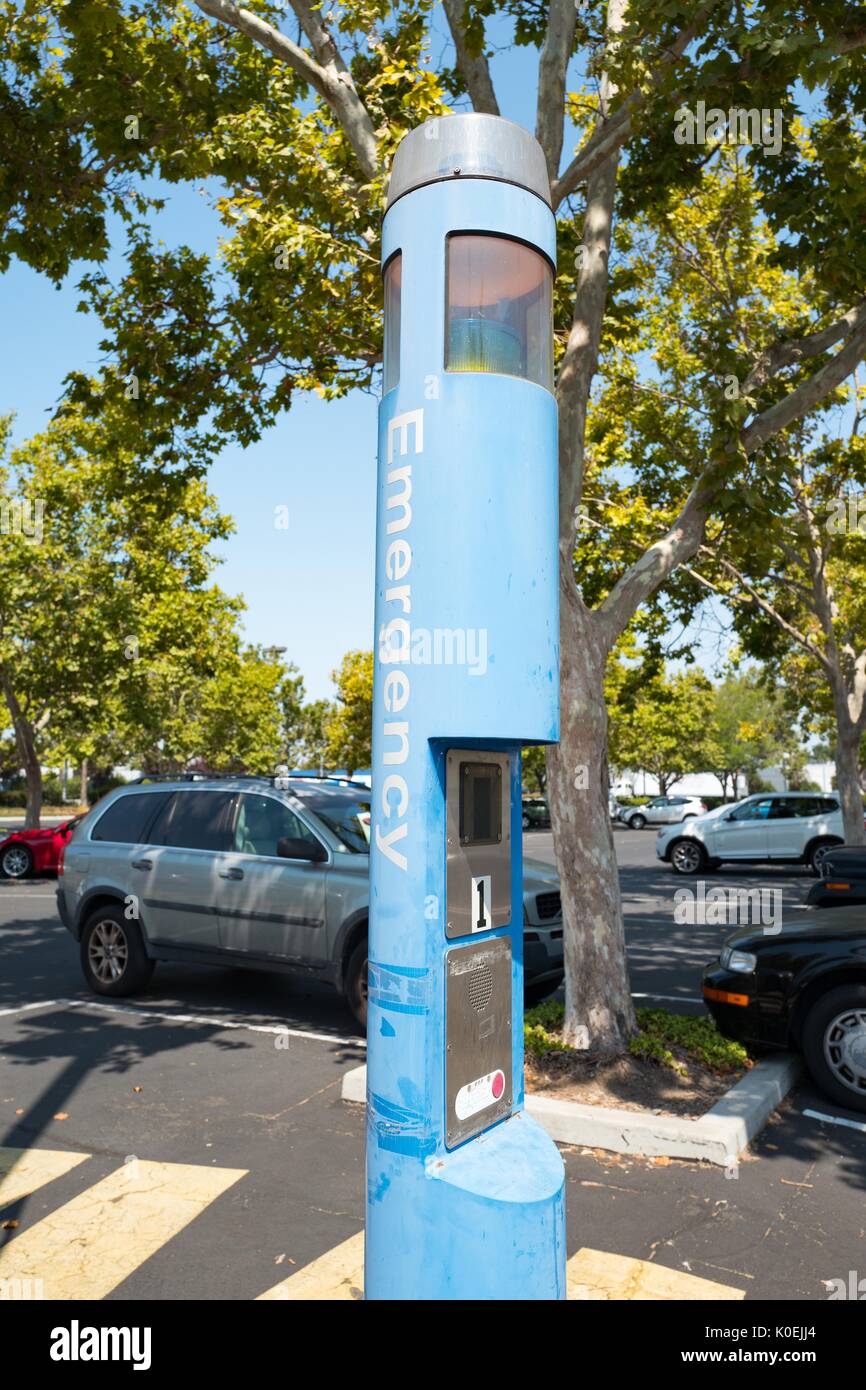 Emergency contact station hi-res stock photography and images - Alamy