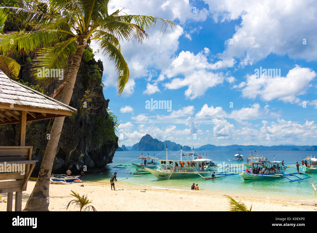 Palawan Island Hopping Stock Photo - Alamy