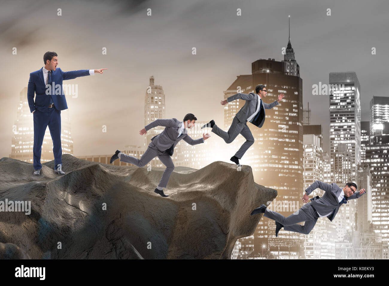Businessman making poor decisions in business Stock Photo - Alamy Businessman making poor decisions in business Stock Photo - Alamy