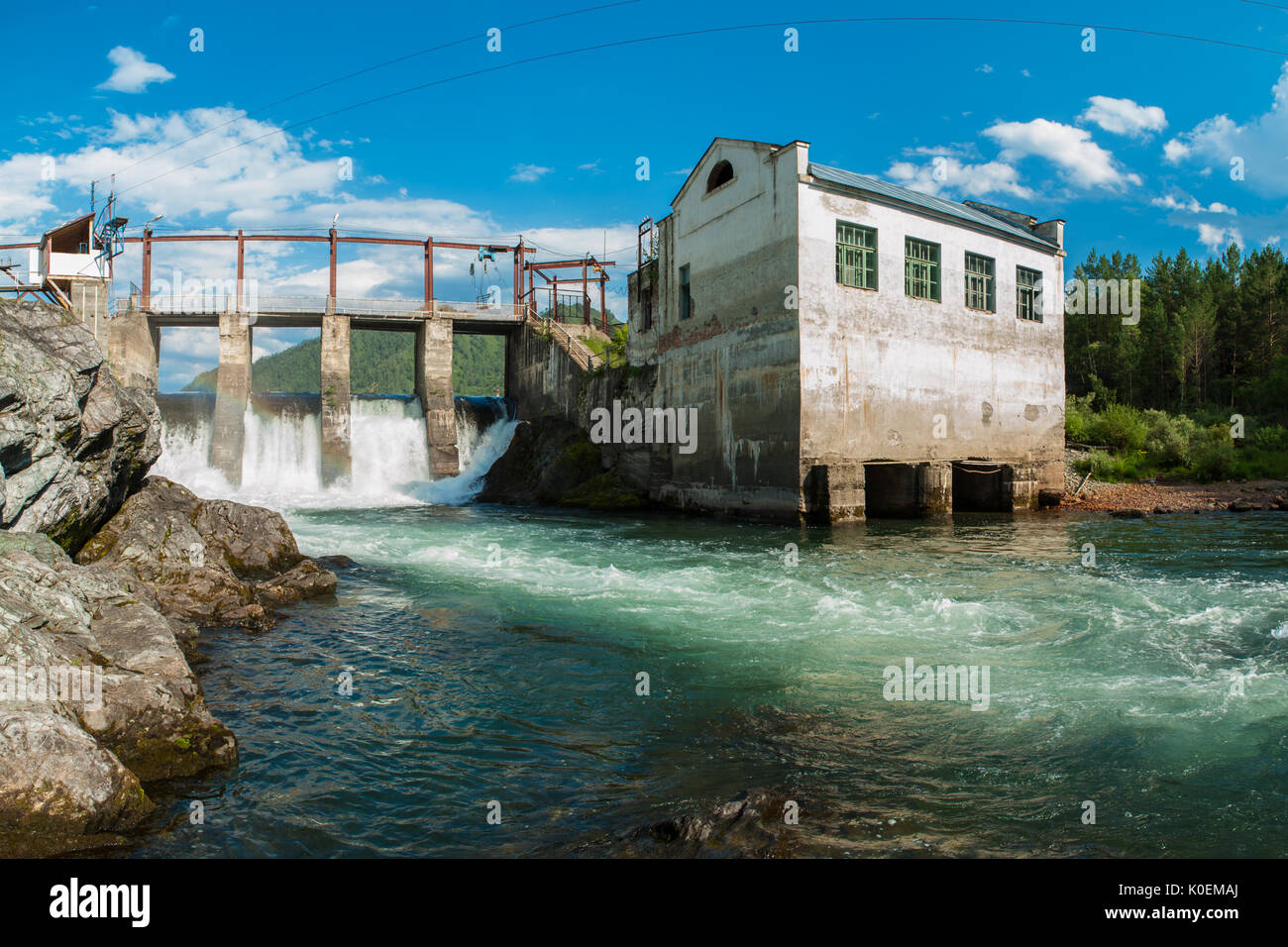 Hydro power station Stock Photo - Alamy