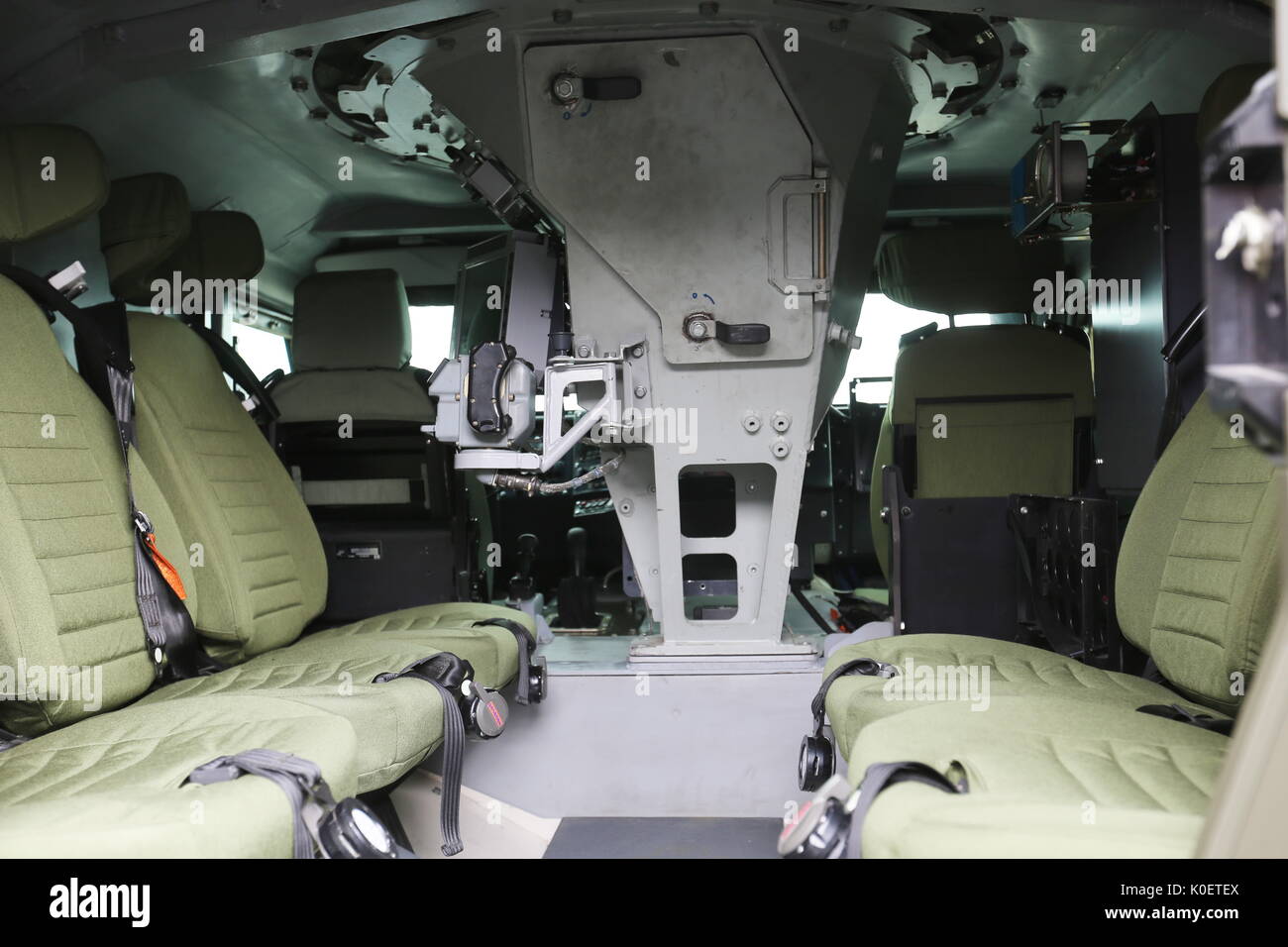 Military Armoured Vehicle Interior High Resolution Stock Photography ...