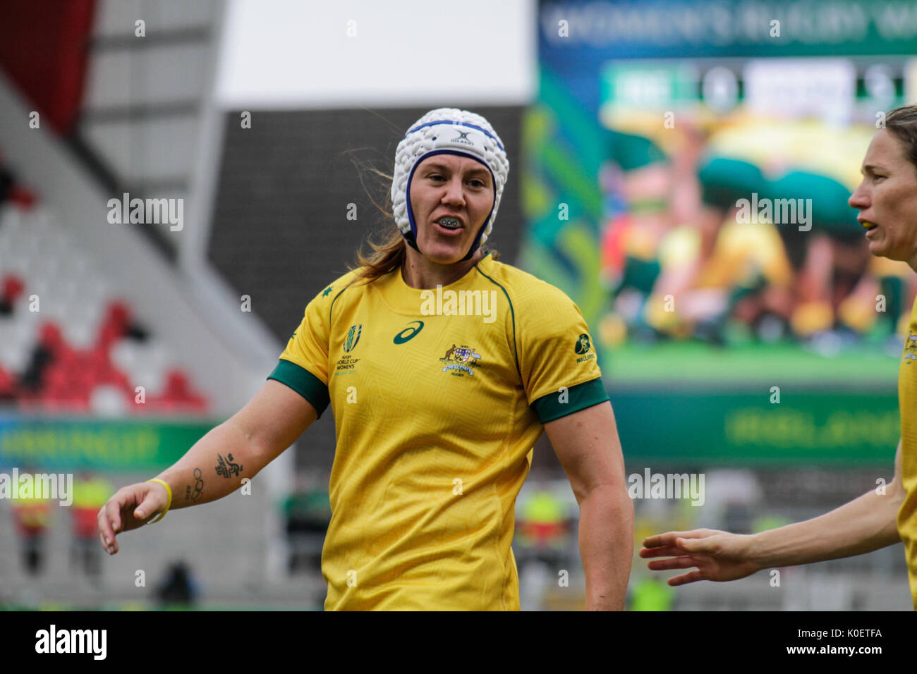 Belfast, Northern, Ireland. 22nd Aug, 2017. Australia captain, Sharni ...