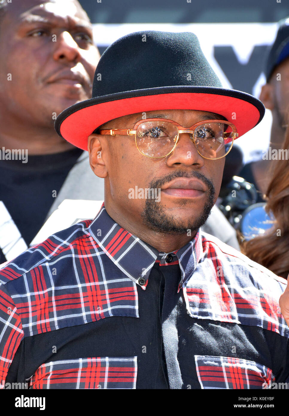 Las Vegas, Nevada, USA. 22nd Aug, 2017. Boxer Floyd Mayweather jr ...