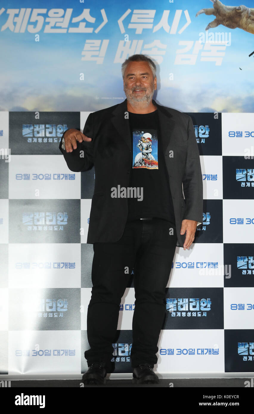 French director Luc Besson French director Luc Besson poses for a photo ...