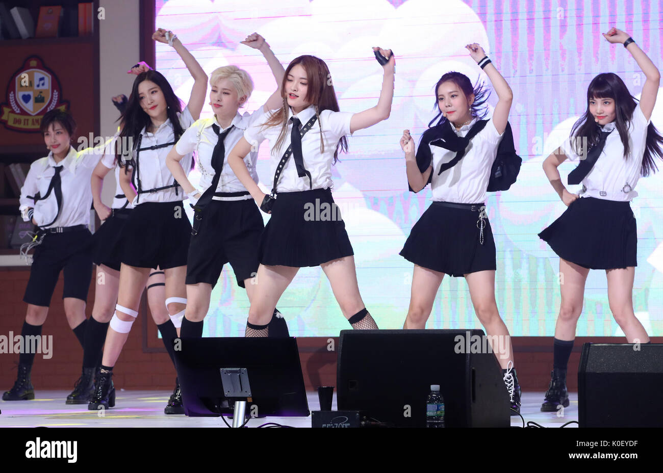 S. Korean girl group DIA South Korean girl group DIA performs during a ...