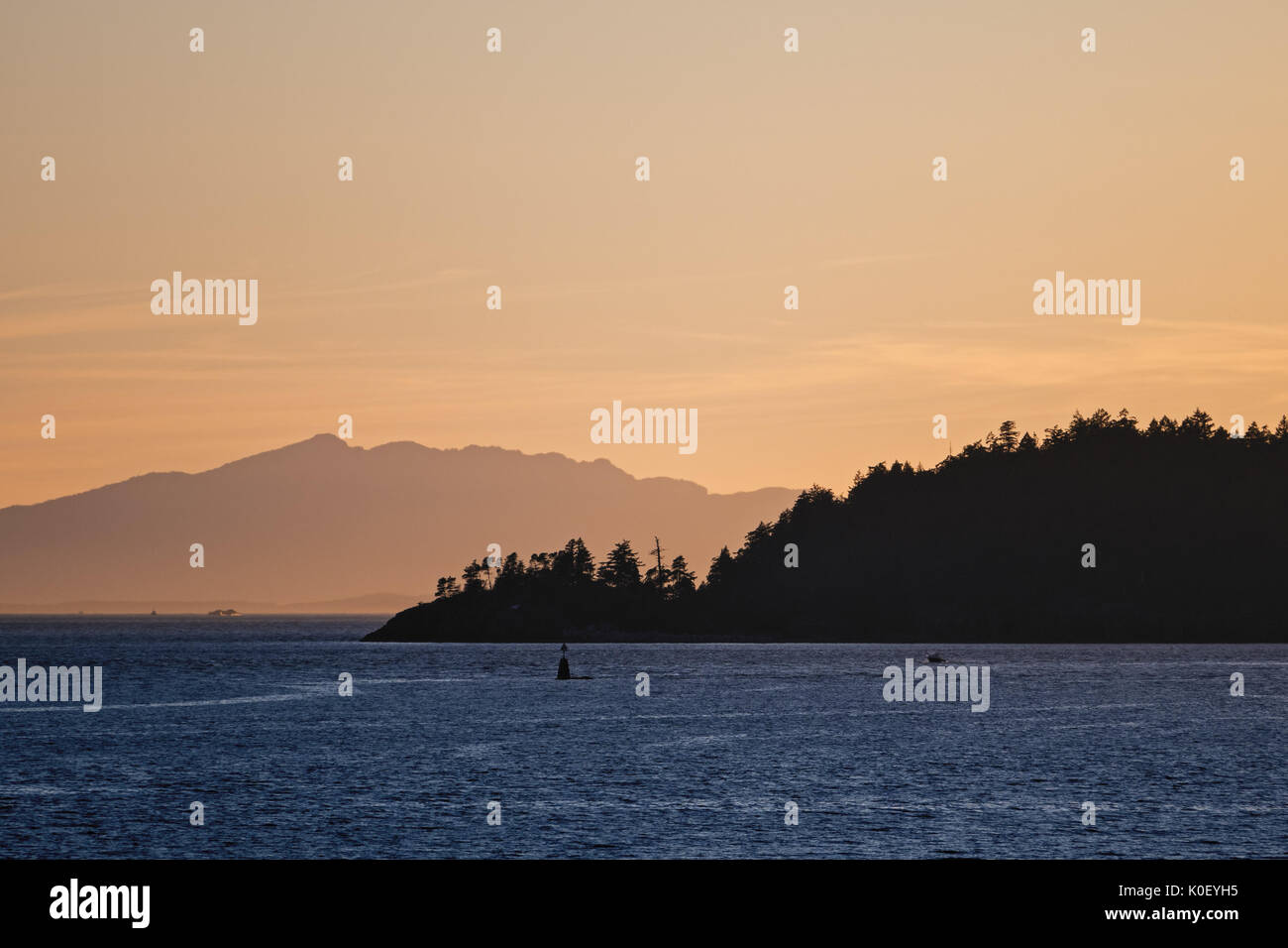 Bowen Island, British Columbia, Canada. 22nd June, 2017. Scenic view ...