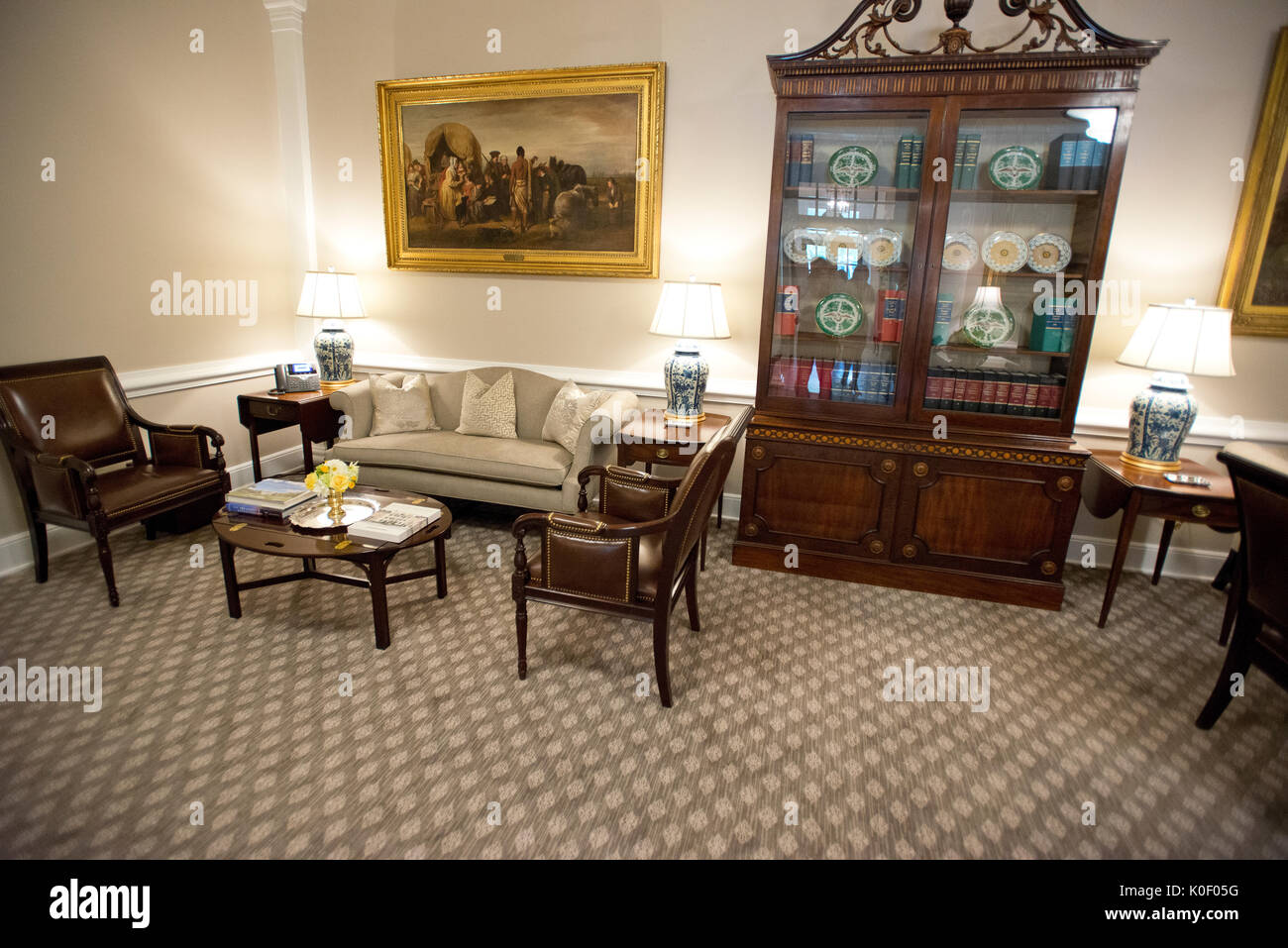 Very high resolution view of the newly renovated interior of the West ...