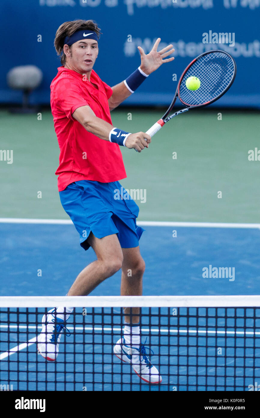 August 18, 2017: Jared Donaldson (USA) in action during the ...