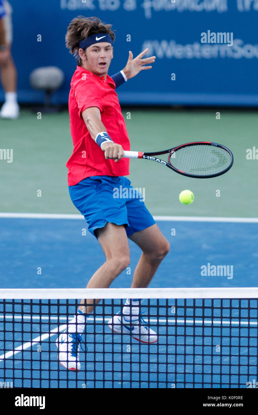 August 18, 2017: Jared Donaldson (USA) in action during the ...