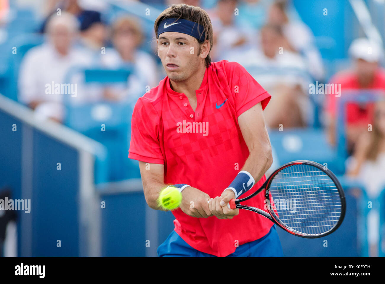 August 18, 2017: Jared Donaldson (USA) in action during the ...