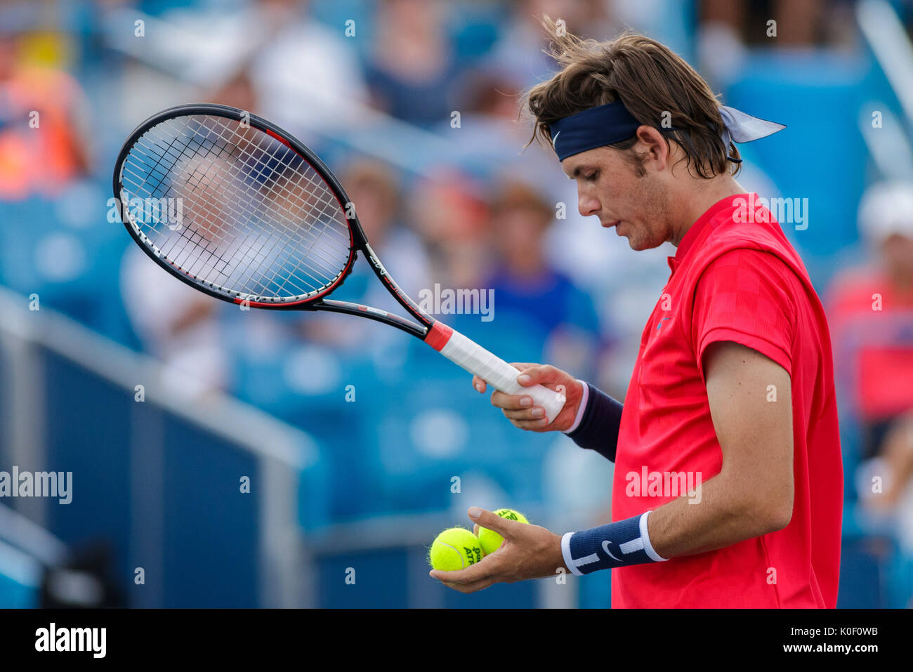 August 18, 2017: Jared Donaldson (USA) in action during the ...