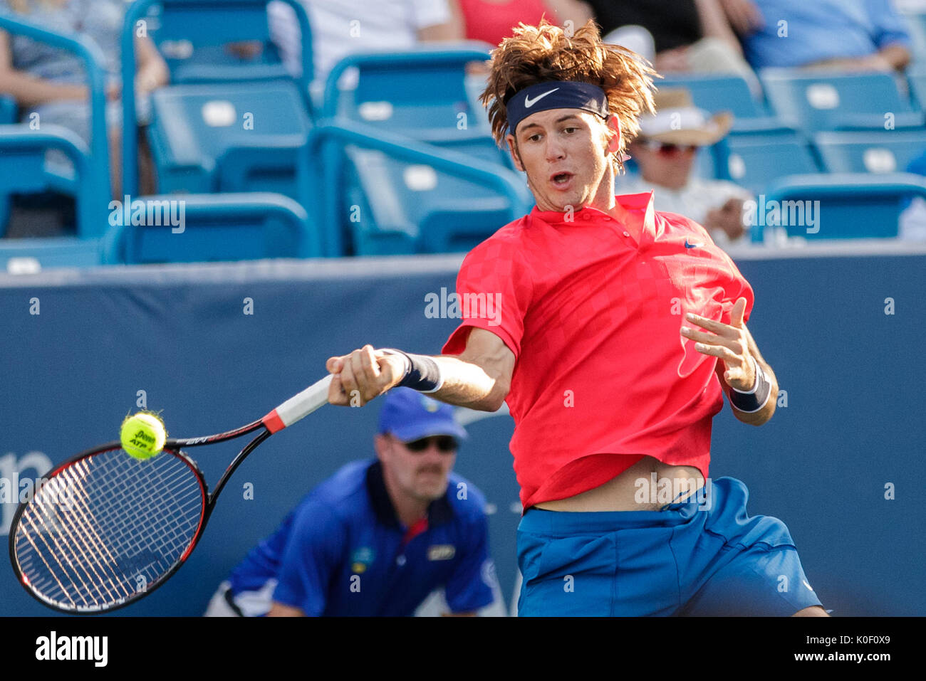 August 18, 2017: Jared Donaldson (USA) in action during the ...