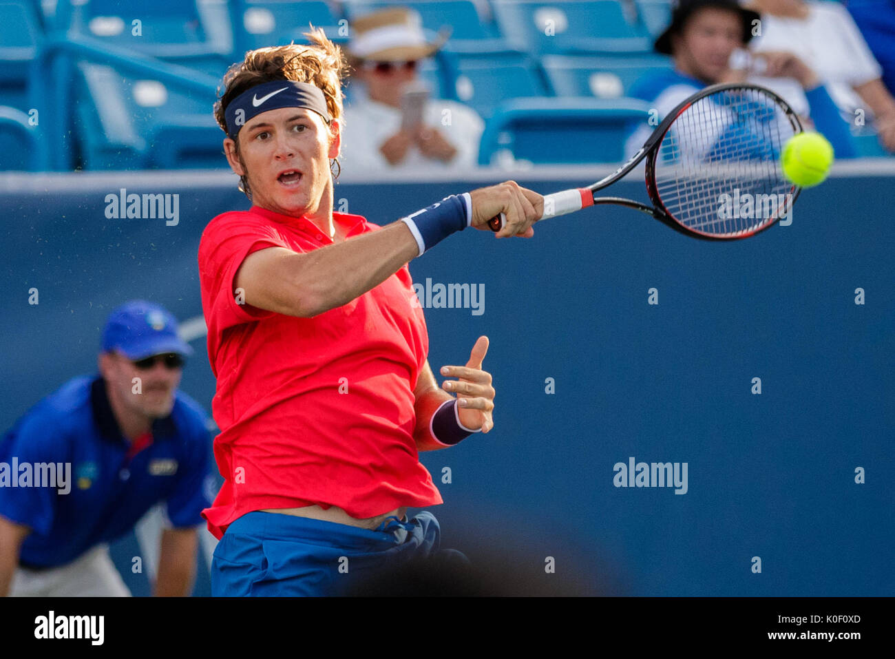 August 18, 2017: Jared Donaldson (USA) in action during the ...