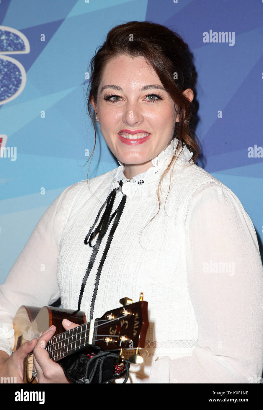 Los Angeles, California, USA. 22nd Aug, 2017. Mandy Harvey, at “America ...