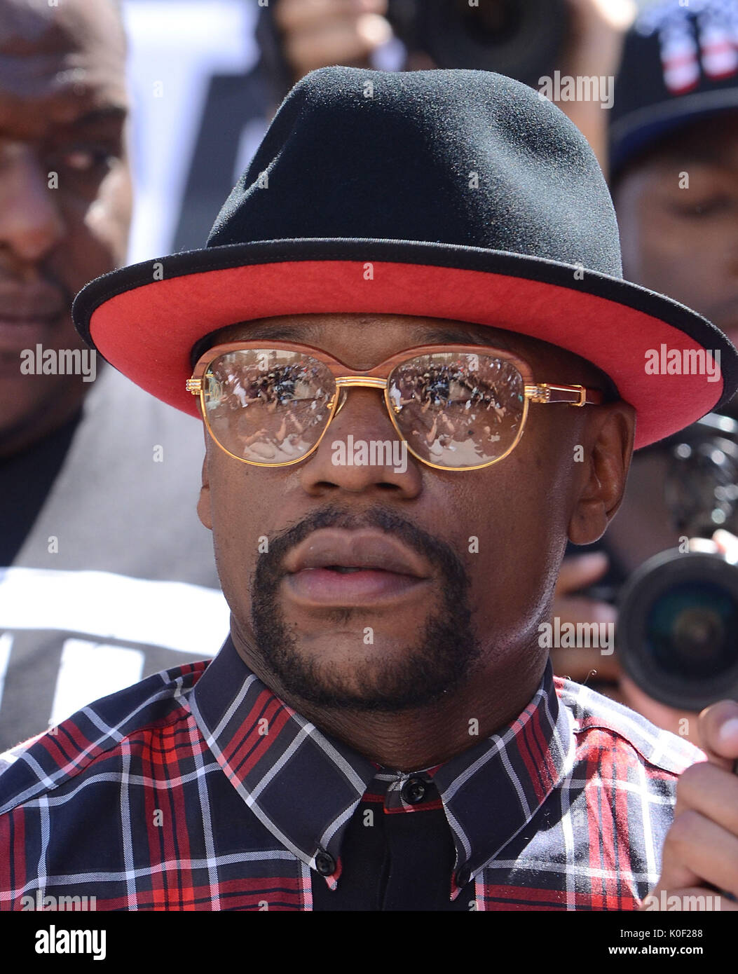 Las Vegas, Nevada, USA. 22nd Aug, 2017. Boxer Floyd Mayweather jr ...