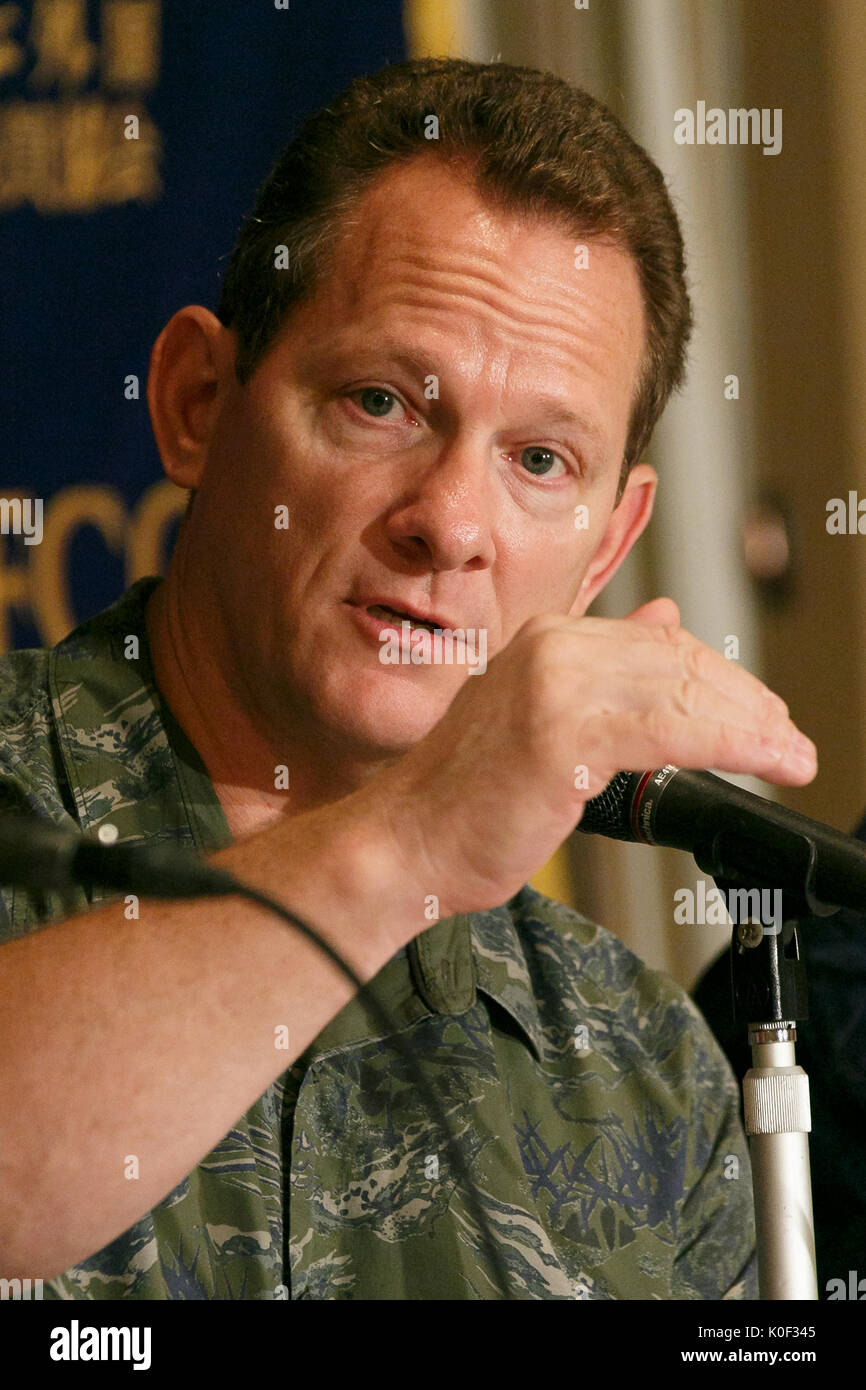 Tokyo, Japan. 23rd Aug, 2017. Raymond S. Tenorio, Lt. Governor of Guam ...