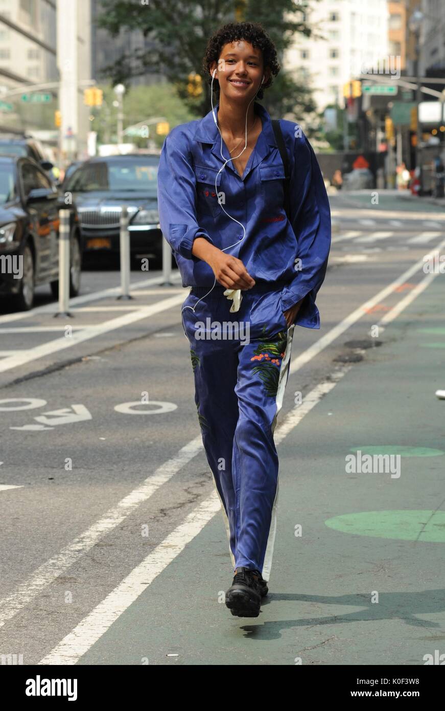 New York, NY, USA. 21st Aug, 2017. Dilone at arrivals for Victoria's ...