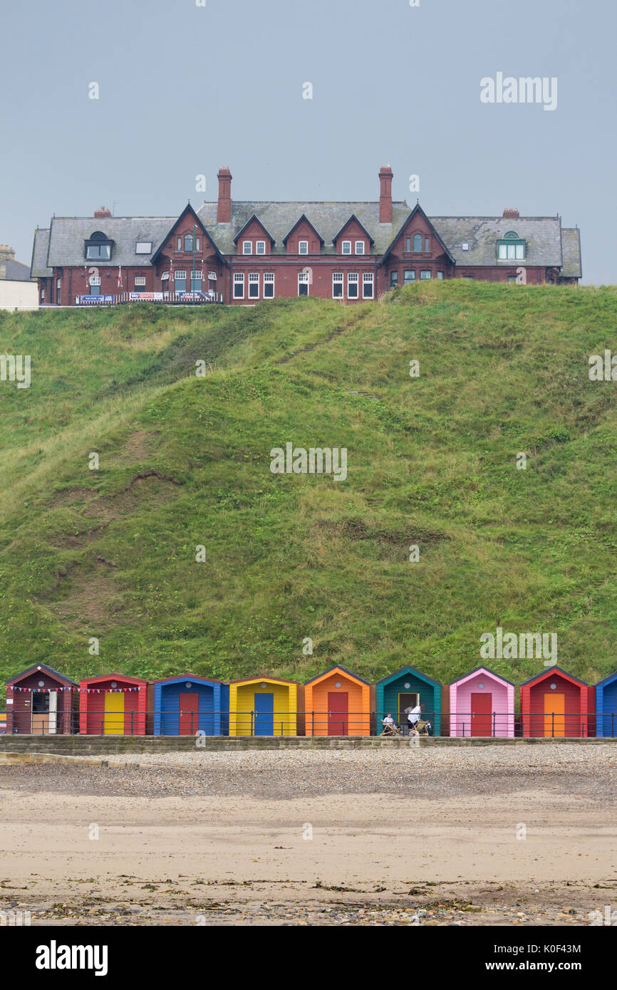 Saltburn beach hut hi-res stock photography and images - Alamy