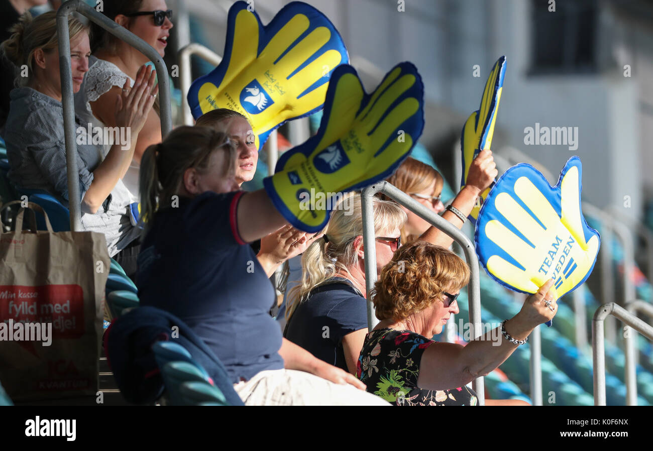 Sweden fans in the stands hi-res stock photography and images - Alamy