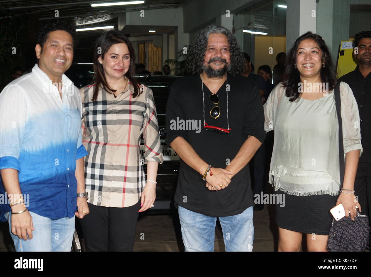 Mumbai, India. 23rd August, 2017. india ex-cricket player sachin ...