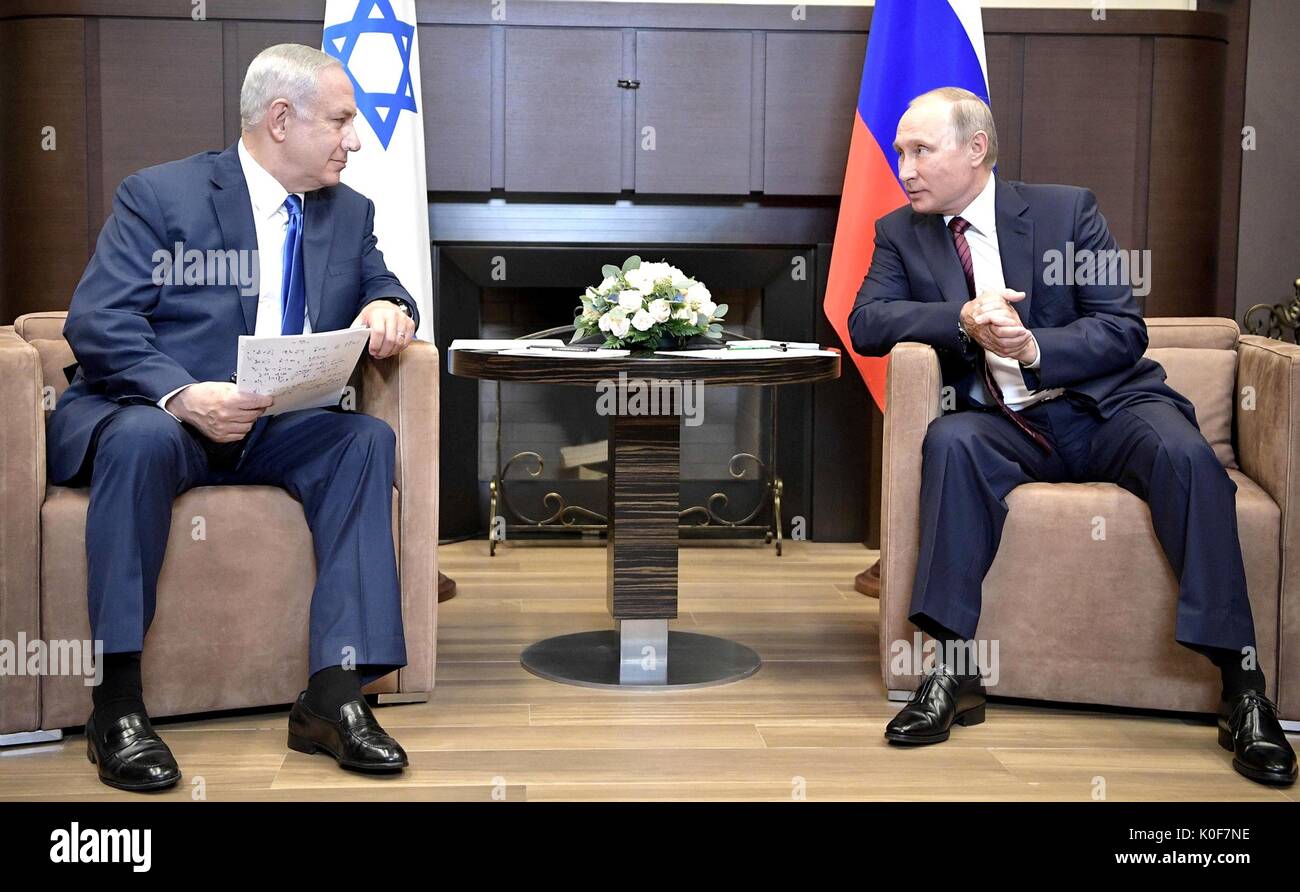 Russian President Vladimir Putin during a bilateral meeting with ...