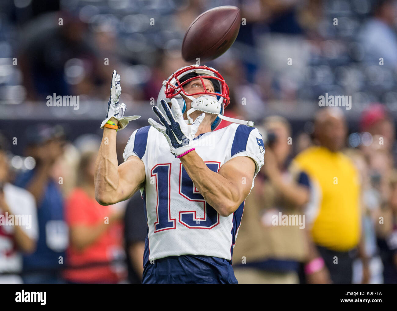 August 19, 2017: New England Patriots wide receiver Chris Hogan (15 ...