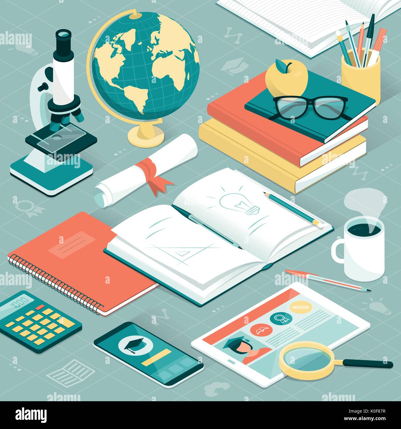 Academic researcher Stock Vector Images - Alamy