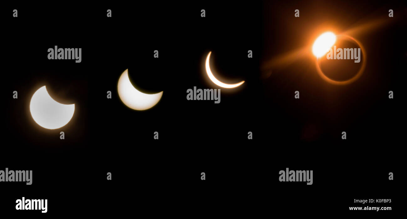 Stages of solar eclipse hi-res stock photography and images - Alamy