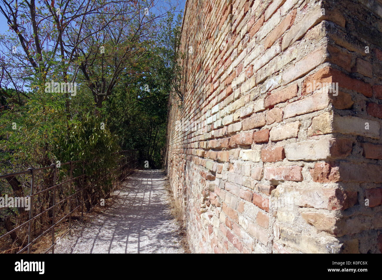 Recanati, Marche, Italy. The birth place of italian poet Giacomo ...