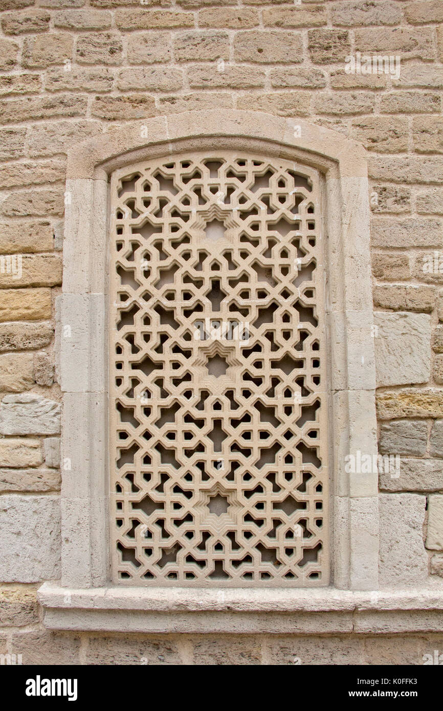 Classic Facade. Eastern architecture. Close Up Stock Photo - Alamy