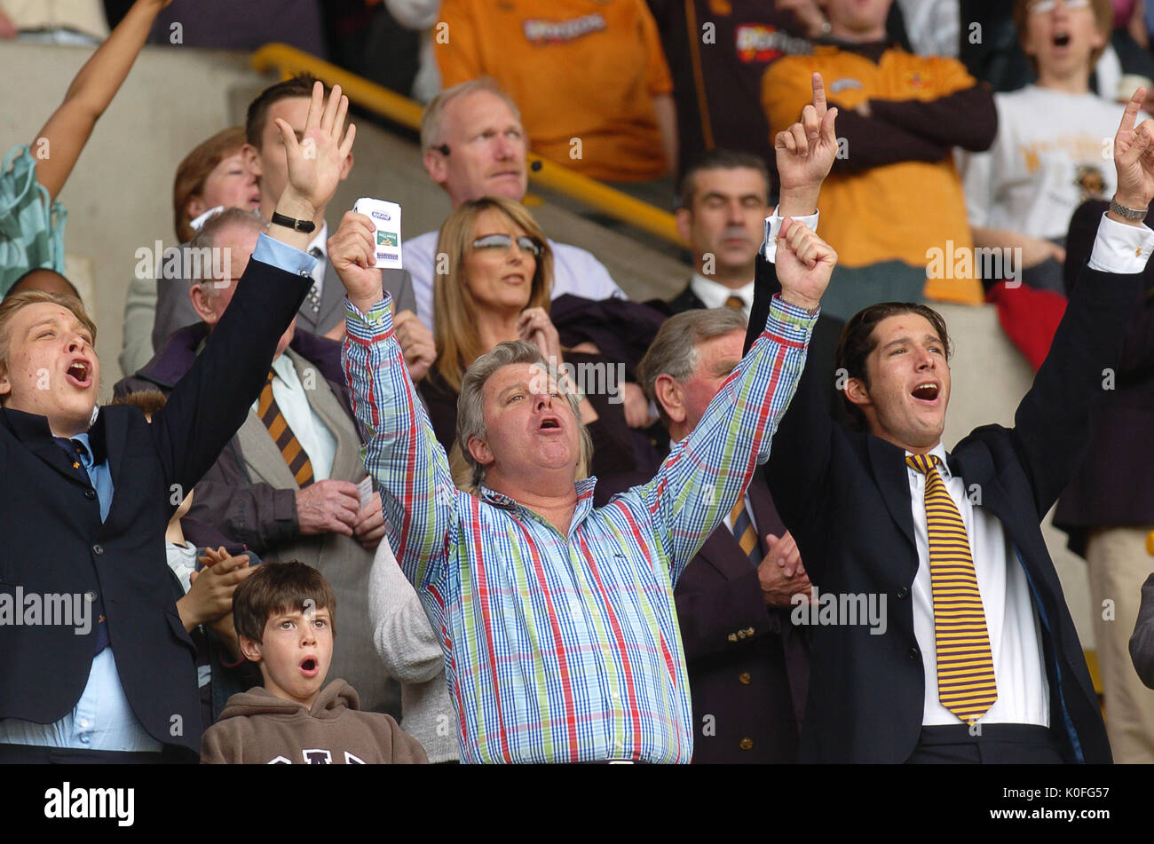 Wolverhampton Wanderers Football Club Chairman Rick Hayward in 2004 ...