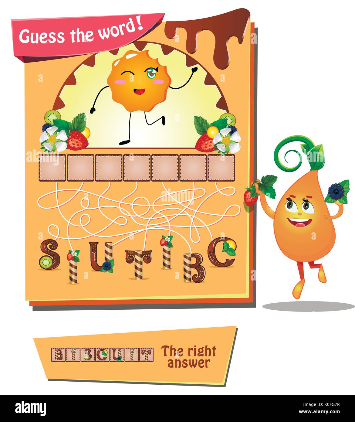 Word games children Stock Vector Images - Alamy