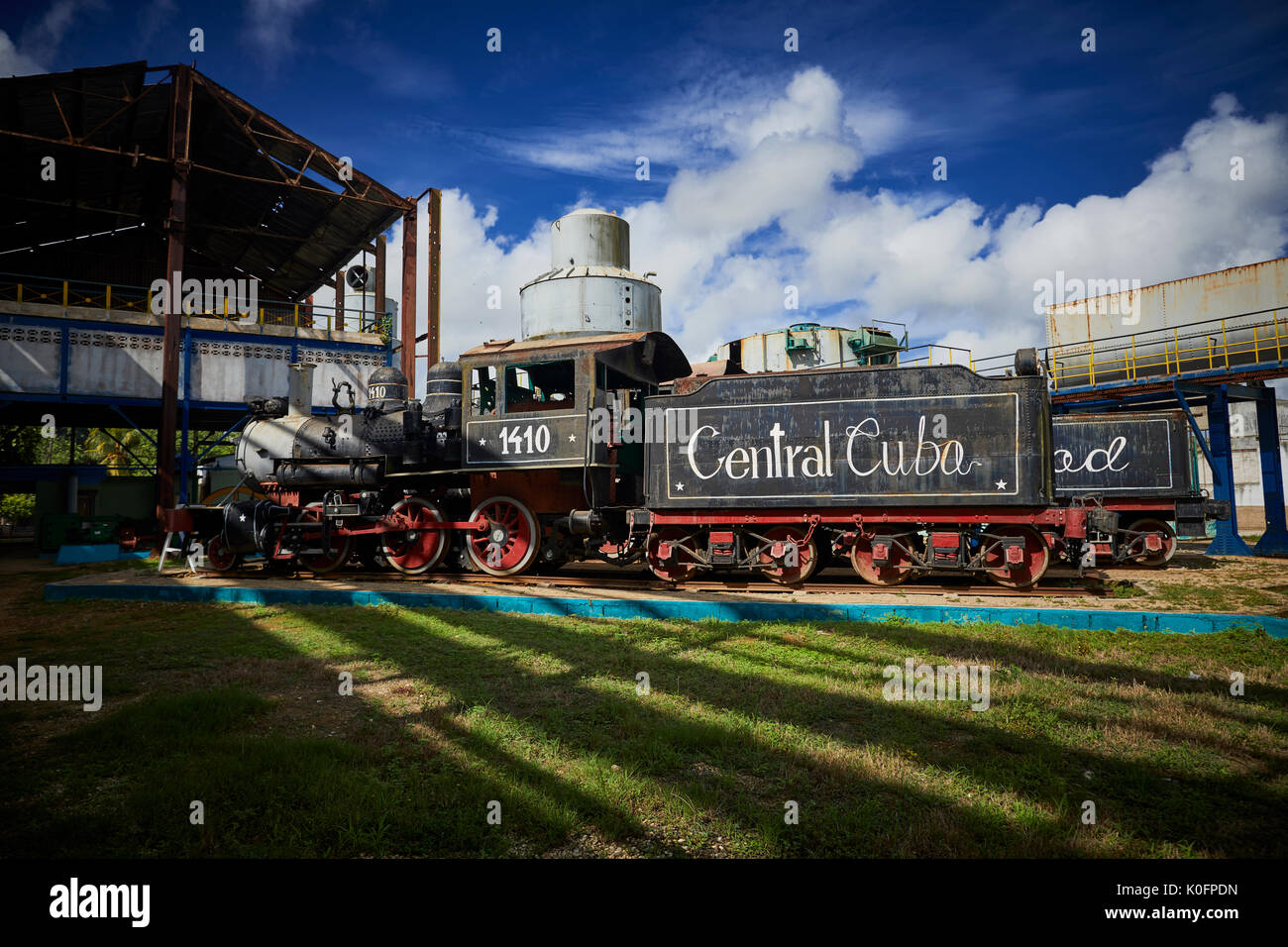 Cuban, Cuba, Cardenas, museum sugar mill of Jose Smith Comas preserved ...