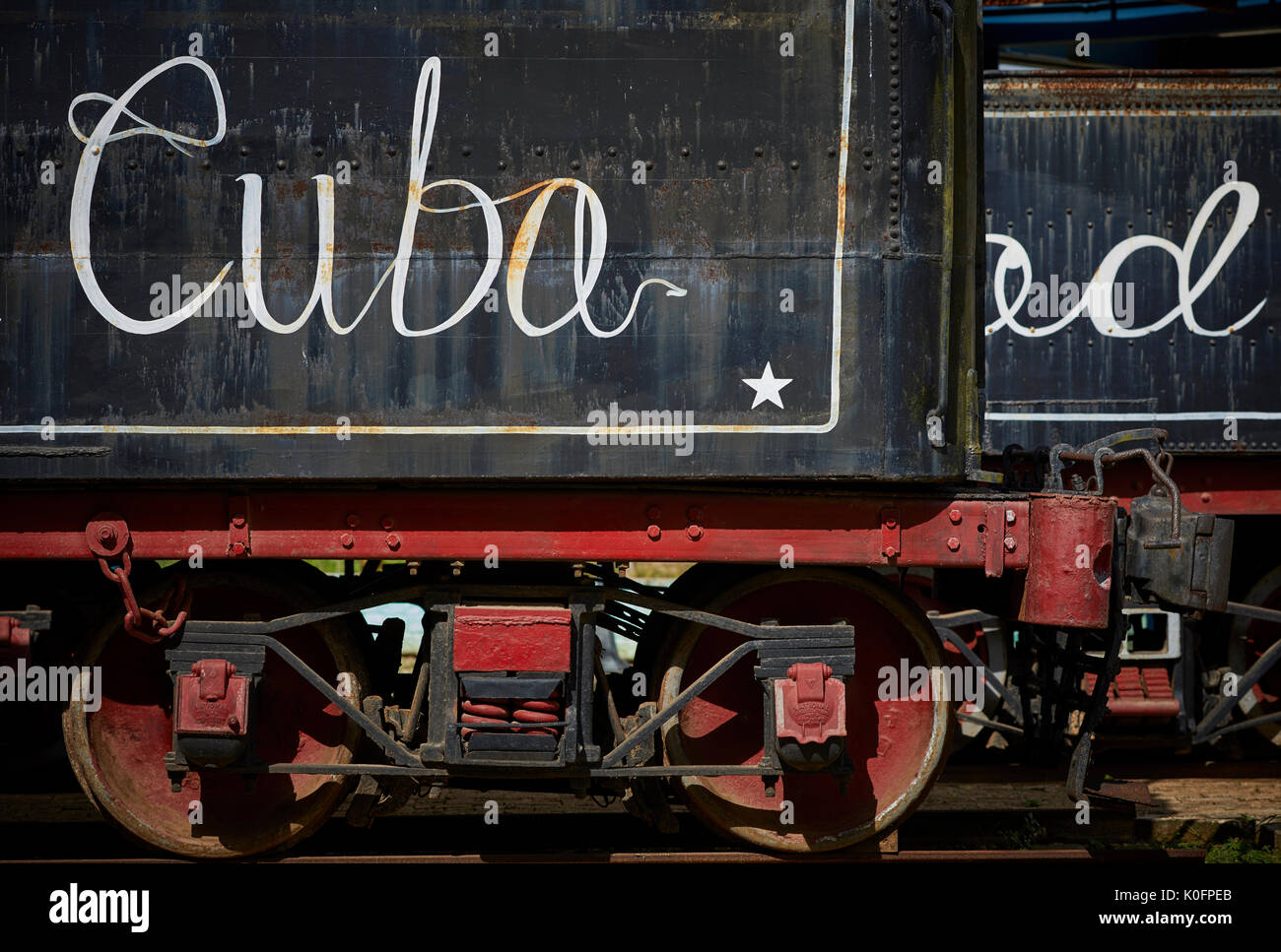 Cuban, Cuba, Cardenas, museum sugar mill of Jose Smith Comas preserved ...