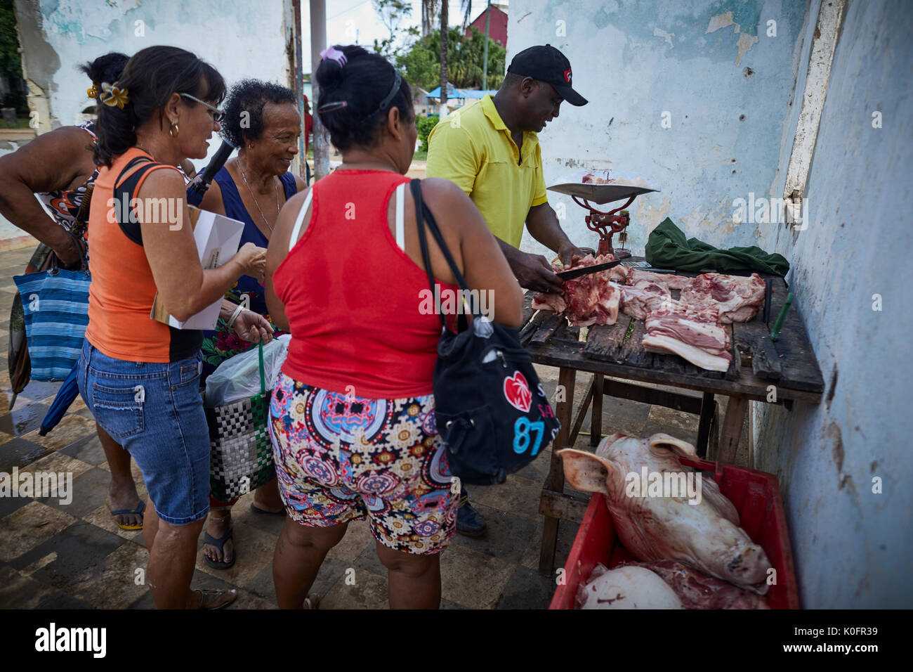 Cuban butcher hi-res stock photography and images - Alamy