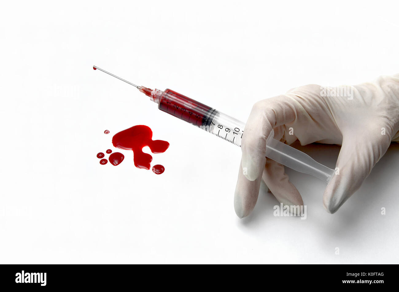 hand and injection Stock Photo - Alamy