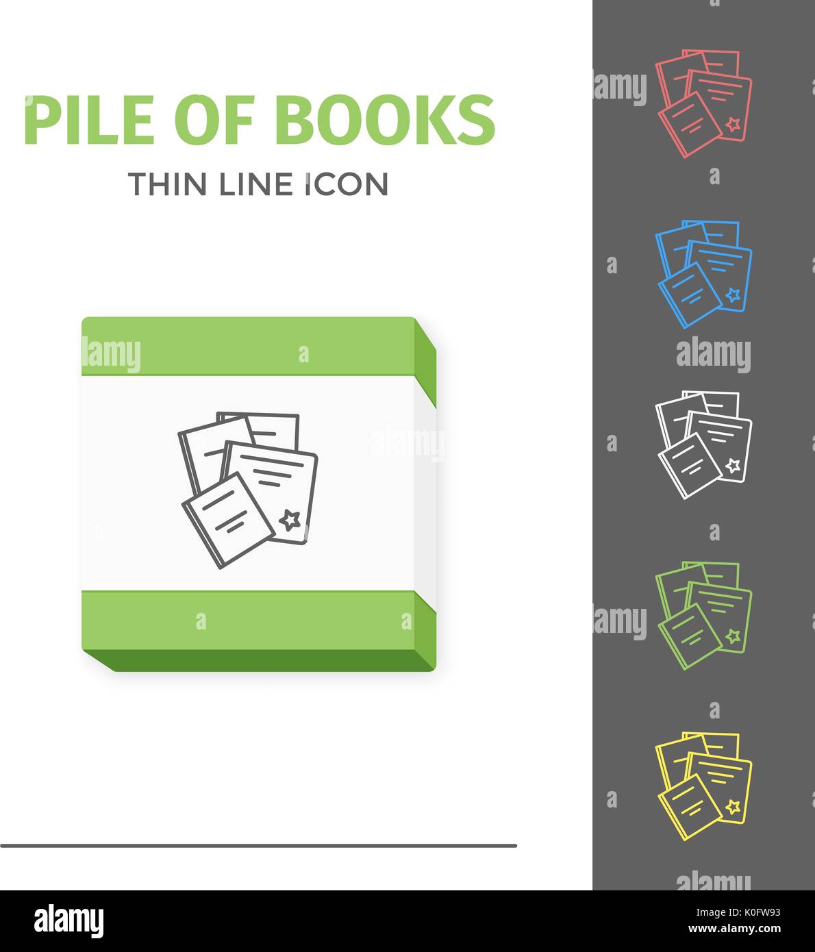 Binding book Stock Vector Images - Alamy