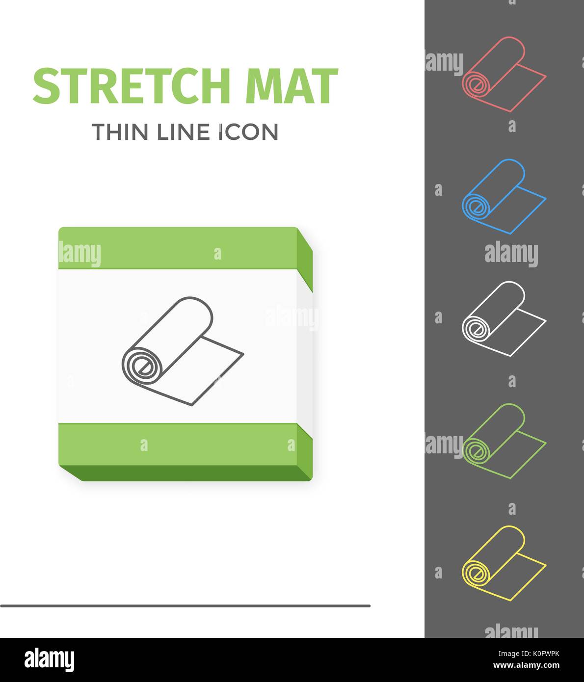 Cartoon Carpet Roll High Resolution Stock Photography and Images - Alamy