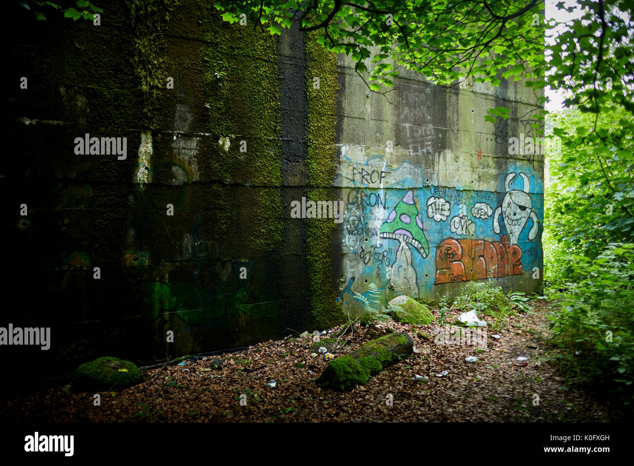 Salford's Worsley New Hall Cold War Bunker, Worsley AAOR bunker ...