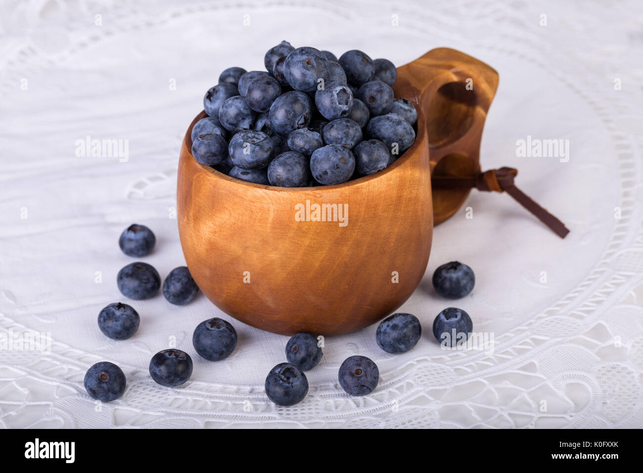 Piles of Blueberries and blackberries in Kuksa Ancient Lapland Finland ...