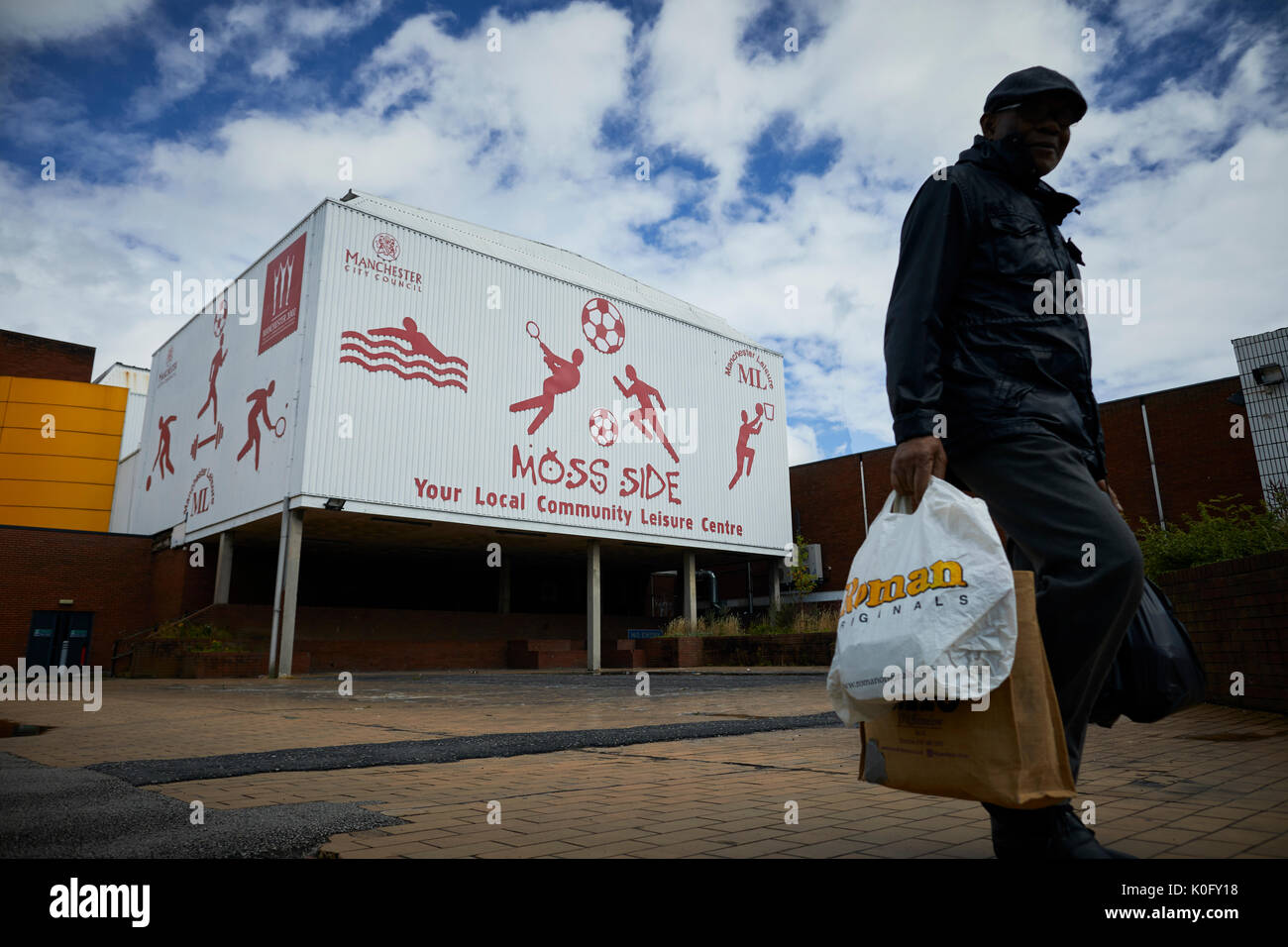 Moss side sports centre hi-res stock photography and images - Alamy