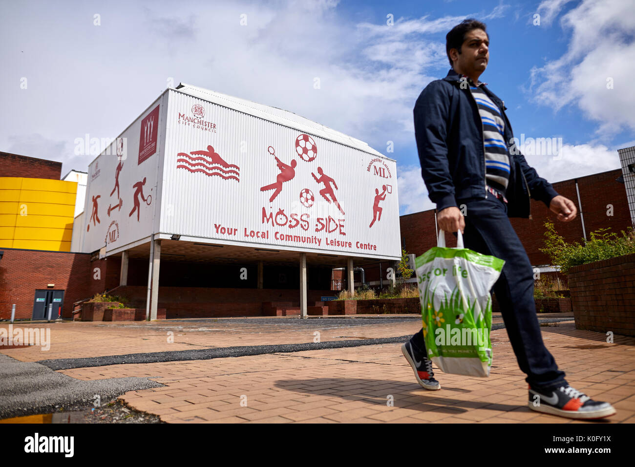 Moss side sports centre hi-res stock photography and images - Alamy