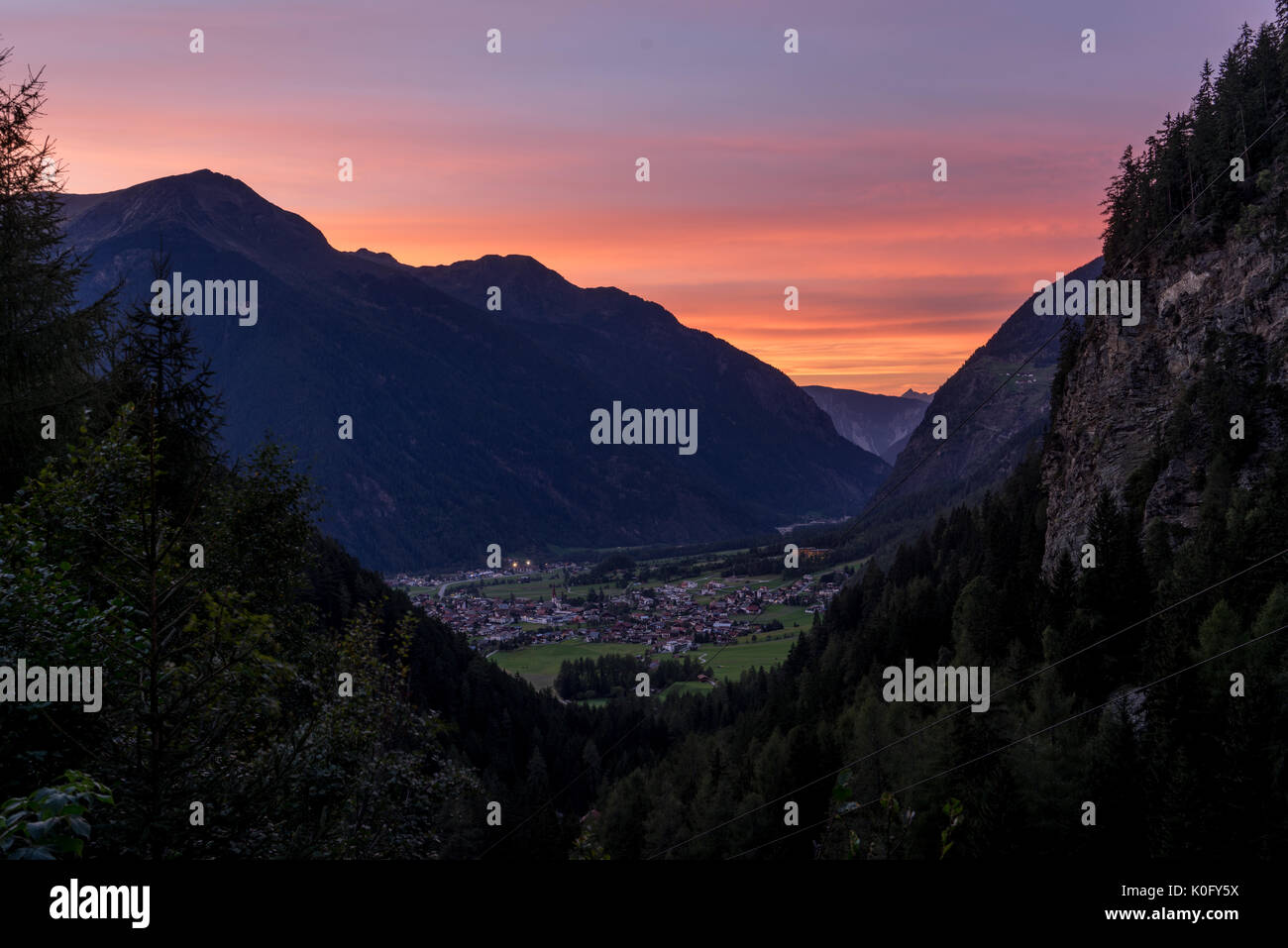 Mountain stream in the otztal alps hi-res stock photography and images ...